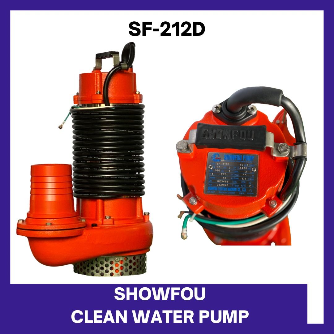 Showfou Clean Water Pump, Commercial & Industrial, Construction Tools ...