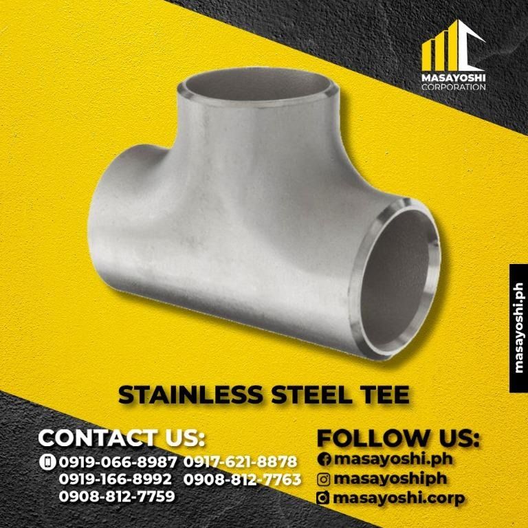Stainless Steel Buttweld Tee | Stainless Steel Tee Tee | SS Tee | SS Buttweld | Fittings | Weld ...