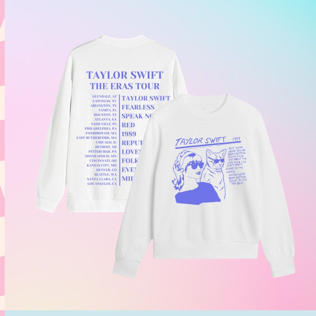 Taylor Swift The Eras Tour Unofficial Merch Merchandise, K-Wave di ...
