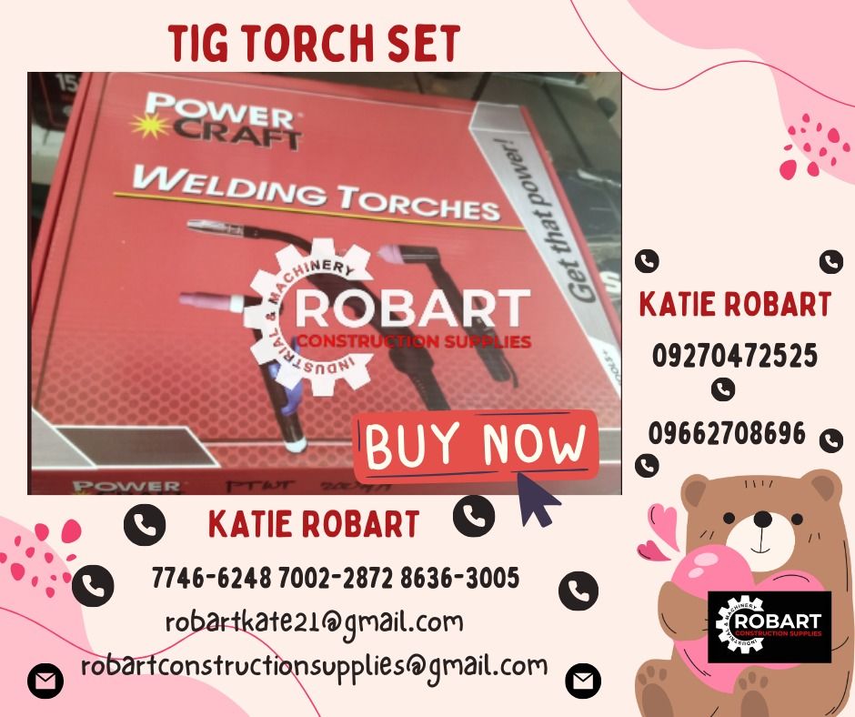 TIG TORCH SET, Commercial & Industrial, Construction Tools & Equipment ...