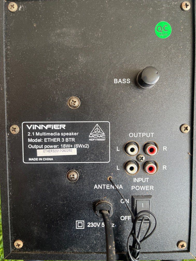 Vinnfier 2.1 Multimedia Speaker, Audio, Soundbars, Speakers ...