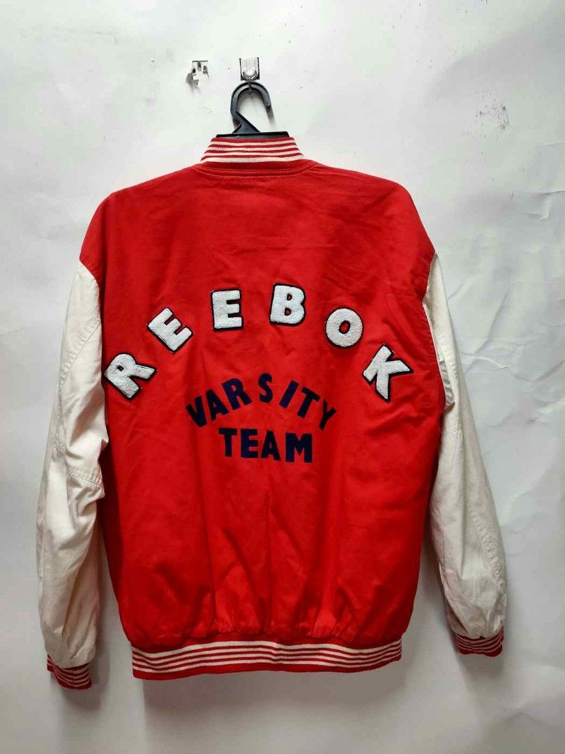 Vintage Reebok Varsity jacket, Men's Fashion, Coats, Jackets and ...