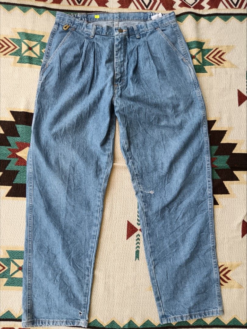 Wrangler work pants, Men's Fashion, Bottoms, Jeans on Carousell
