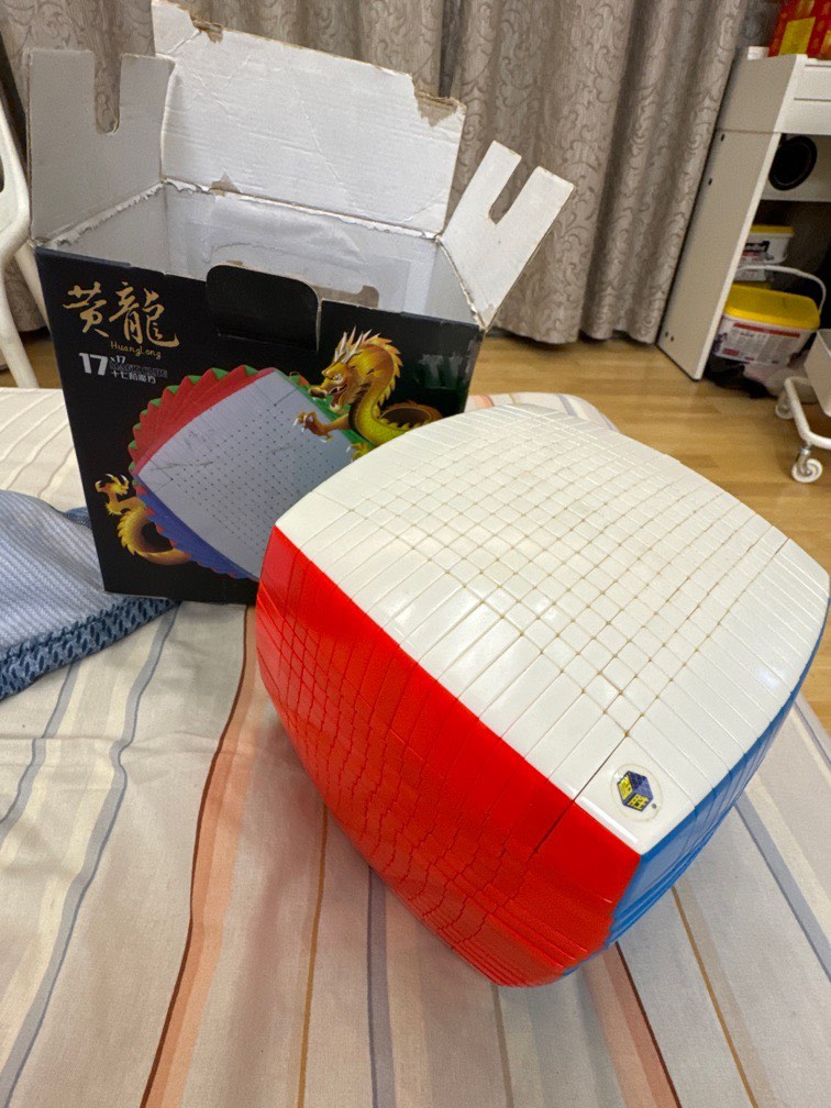 Yuxin 17x17 Huanglong Rubiks cube, Hobbies & Toys, Toys & Games on ...