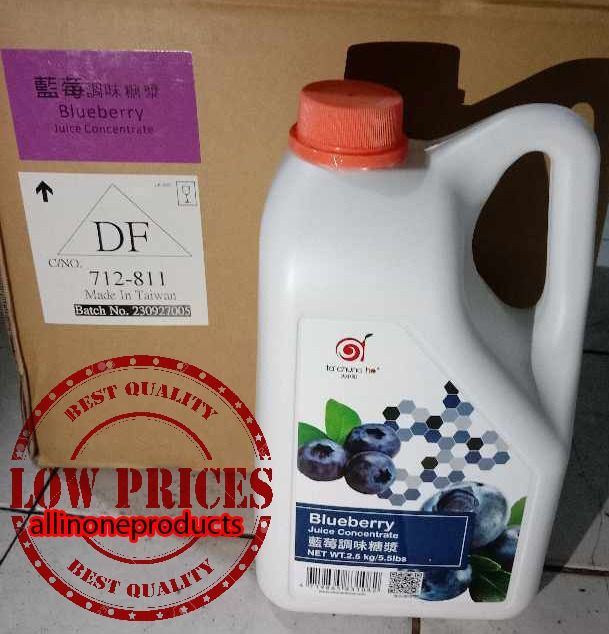 2.5kg Ta Chung Ho Fruit Syrups - TCH Strawberry Syrup TCH Blueberry Syrup TCH Lychee Syrup Milk ...