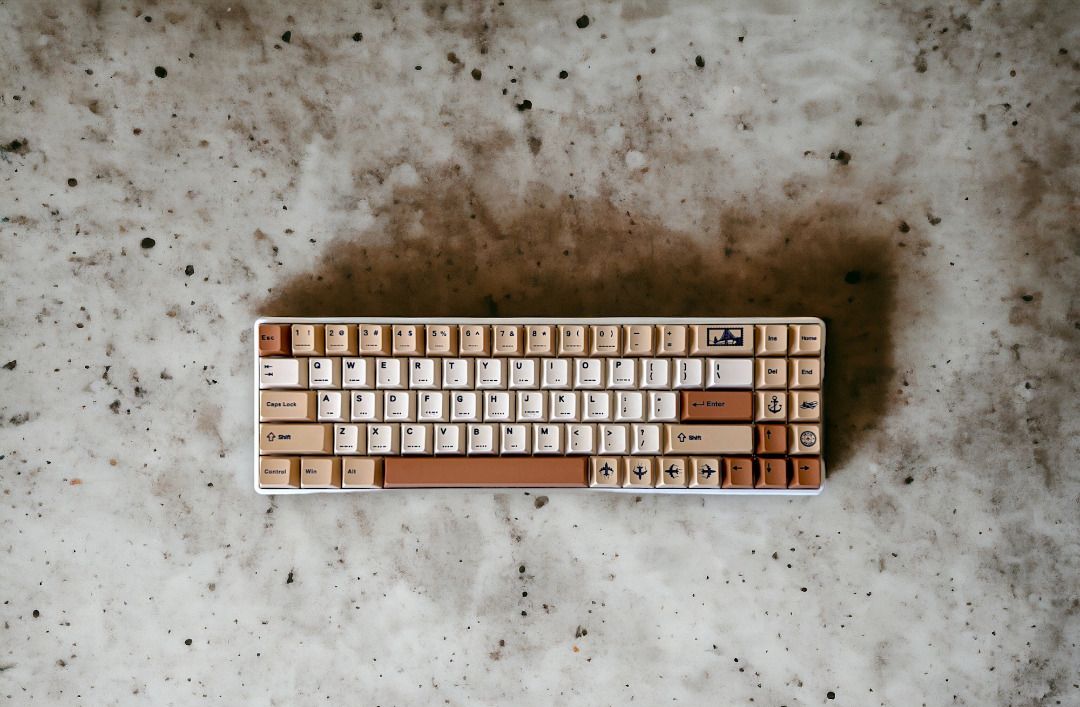 65% Custom Mechanical Keyboard (PostageStamp1802)- Fully Modded Tri ...