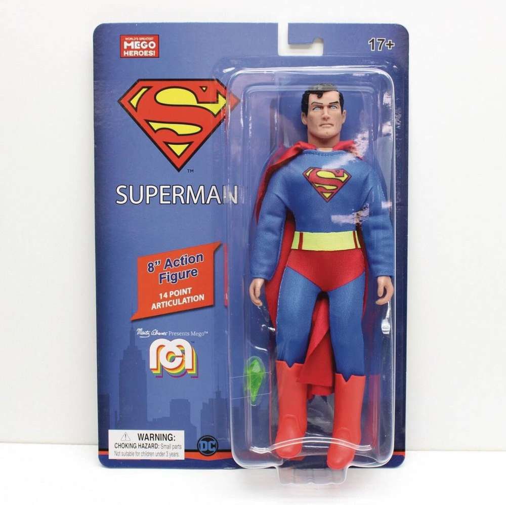 8 inch Mego Original Action figures lot of 7 pieces batman Superman ...