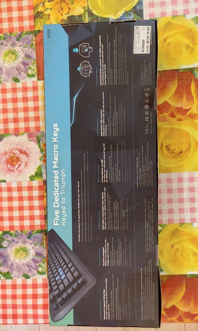 ACER PREDATOR AETHON 500 GAMING KEYBOARD, Computers & Tech, Parts ...