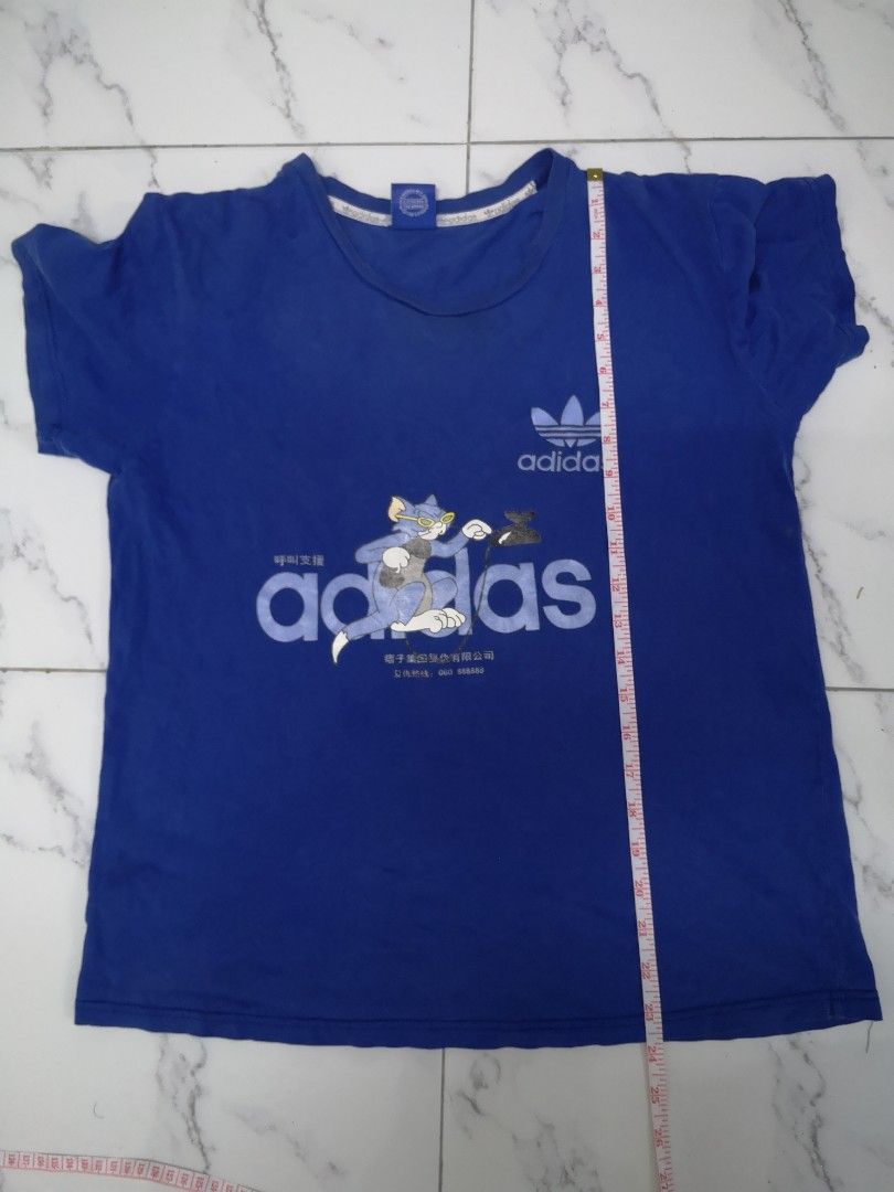 Adidas tom & jerry, Men's Fashion, Tops & Sets, Tshirts & Polo Shirts ...