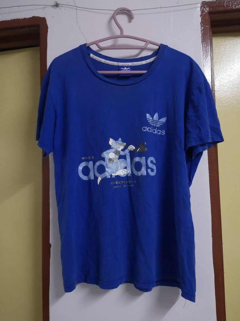Adidas tom & jerry, Men's Fashion, Tops & Sets, Tshirts & Polo Shirts ...