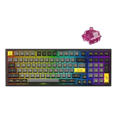 AKKO BLACK & GOLD PC98B PLUS MULTI-MODES RGB MECHANICAL KEYBOARD (AKKO ...