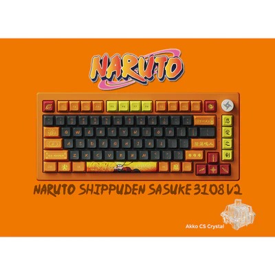 AKKO NARUTO UZUMAKI 20TH ANNIVERSARY PLUS MULTI-MODES RGB HOT-SWAPPABLE ...