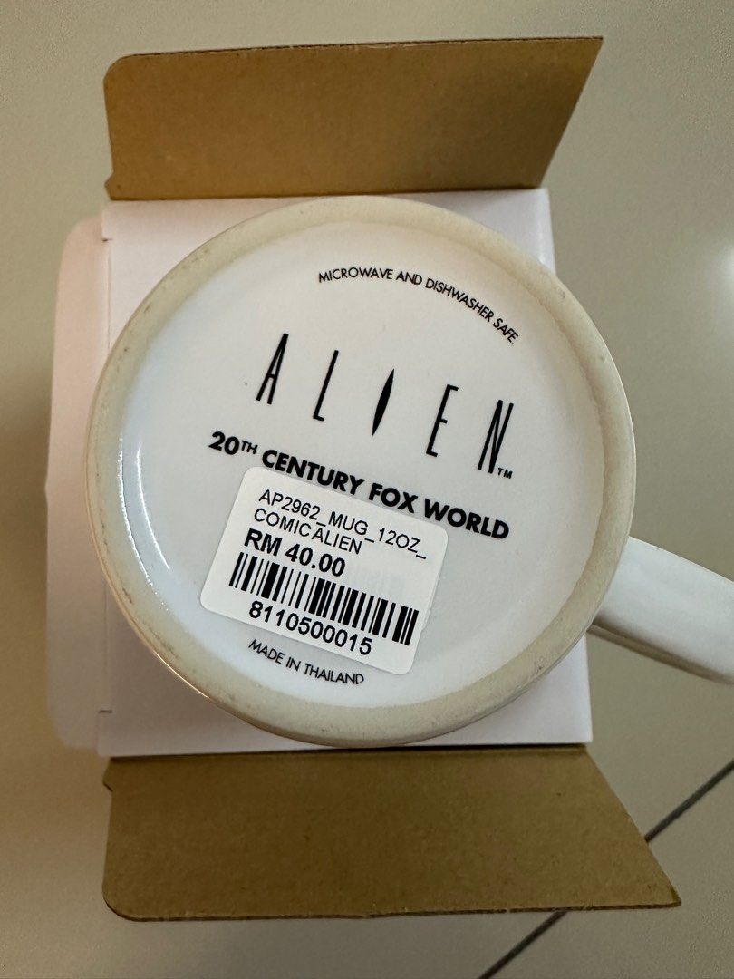 Alien film mug cup 20th century fox world, Furniture & Home Living ...