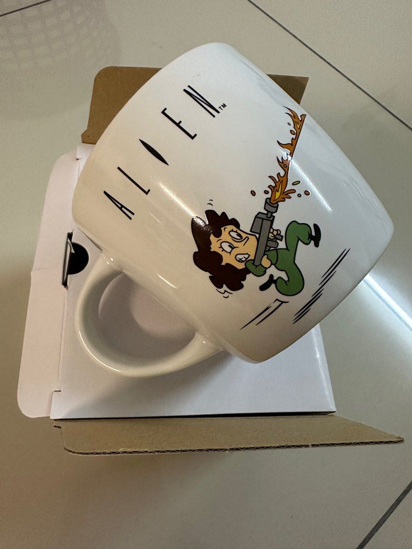 Alien film mug cup 20th century fox world, Furniture & Home Living ...