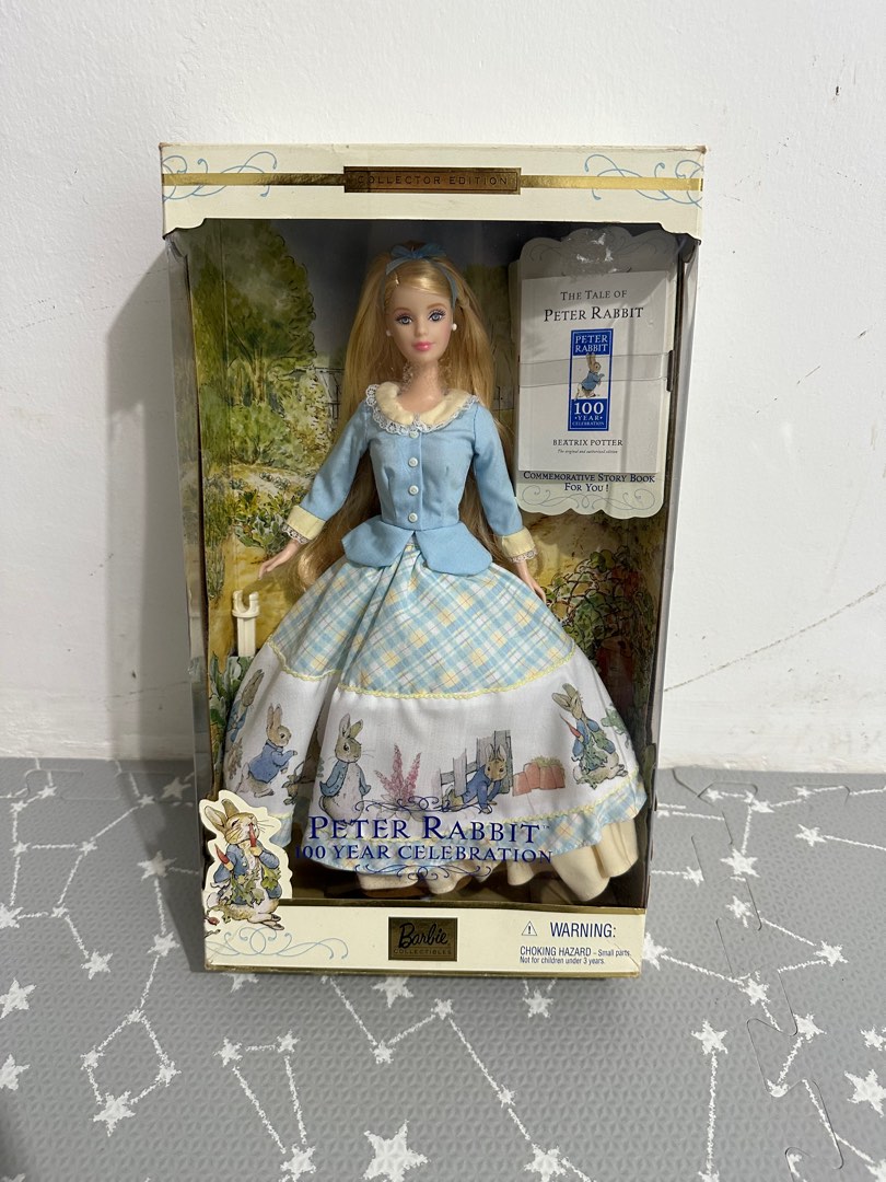 Barbie Peter Rabbit 100 year celebration, Hobbies & Toys, Toys & Games ...