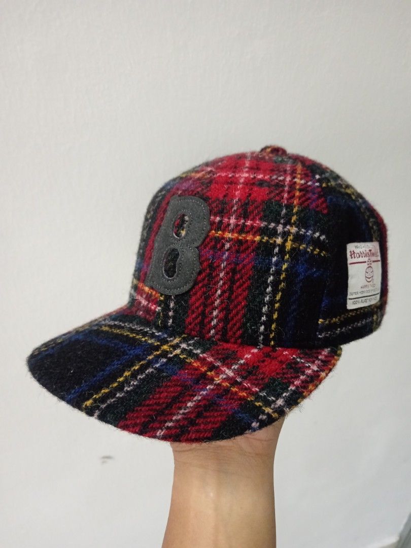 Base Control Harris Tweed Cap, Men's Fashion, Watches & Accessories, Cap & Hats on Carousell