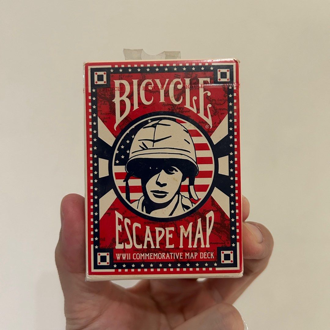 Bicycle Playing Cards Escape Map, Hobbies & Toys, Toys & Games on Carousell