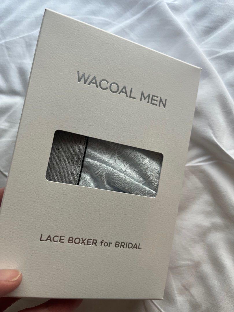 Bros by wacoal men 白色蕾絲四角L, 他的時尚, 褲子, 內褲在旋轉拍賣