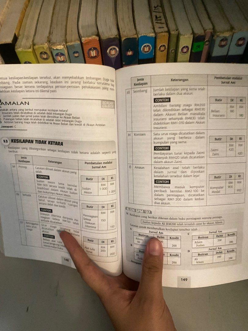 Buku Nota Perakaunan SPM, Hobbies & Toys, Books & Magazines, Textbooks ...