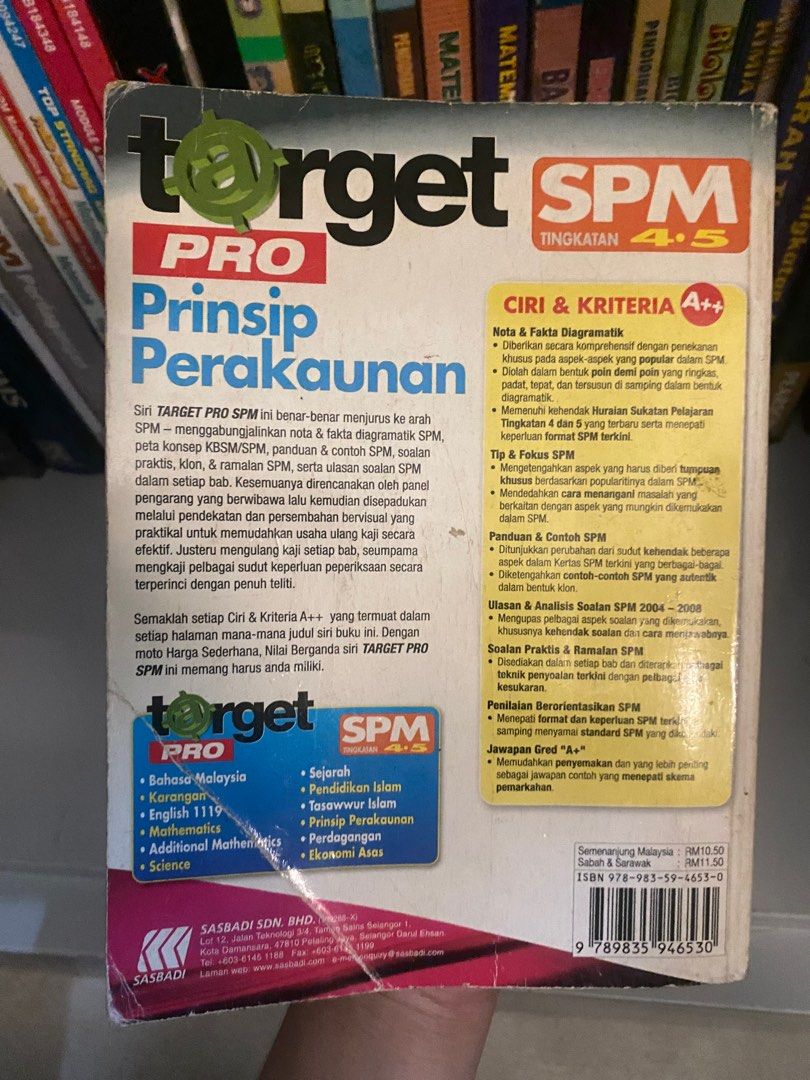 Buku Nota Perakaunan SPM, Hobbies & Toys, Books & Magazines, Textbooks ...
