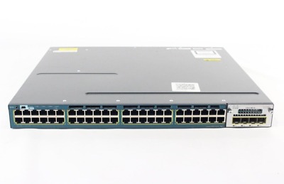 Cisco Catalyst 3560-X Series PoE Switch WS-C3560X-48P-S w/ C3KX-NM-1G ...
