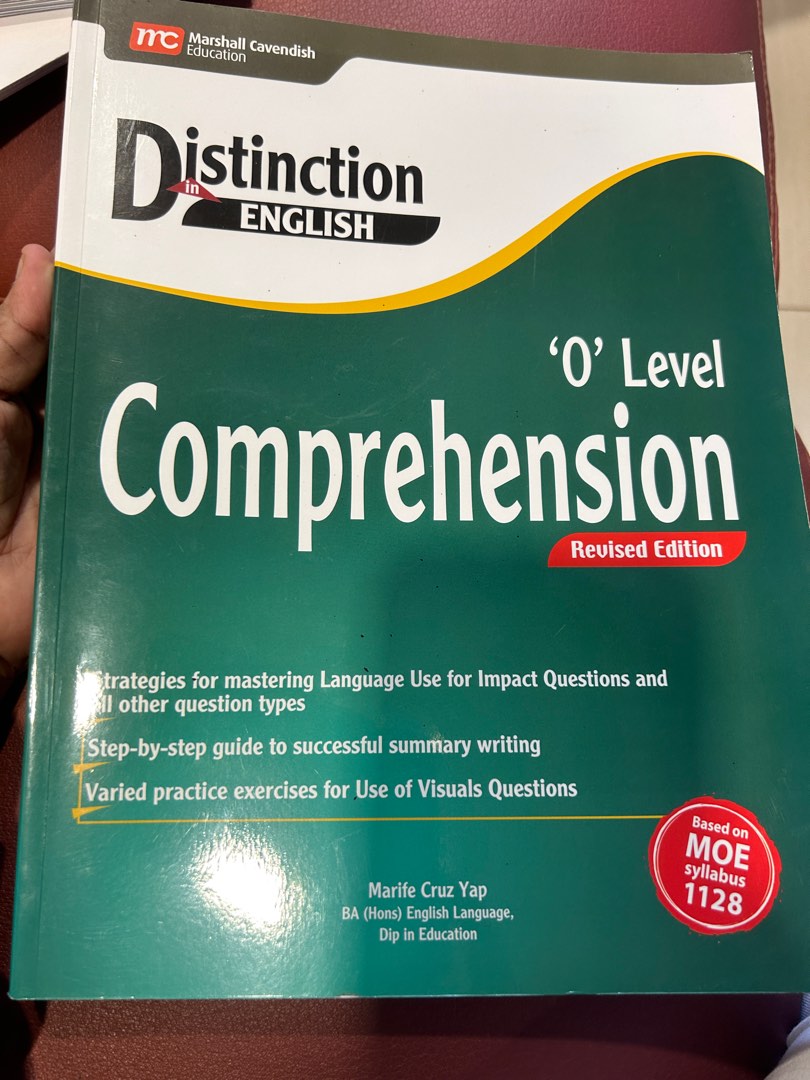 Comprehension O-Level english, Hobbies & Toys, Books & Magazines ...
