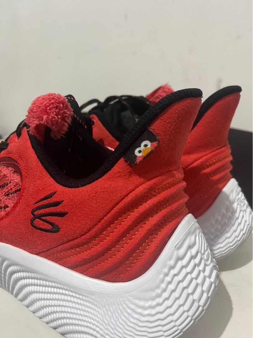 curry flow 9 x sesame street edition (elmo), Fesyen Pria, Sepatu ...