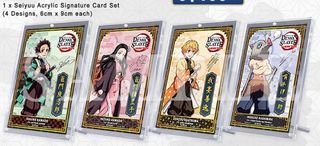 Demon Slayer Hashira Training Arcylic Cards, Hobbies & Toys ...