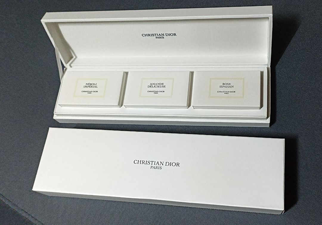 Dior Scented Soap set, Beauty & Personal Care, Fragrance & Deodorants ...