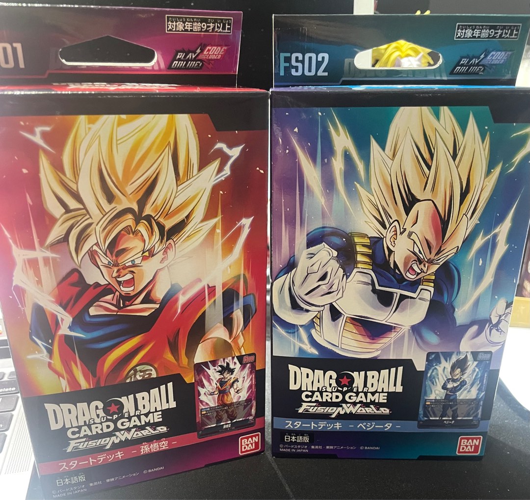 Dragon Ball Card Game Fusion World FS-01 - FS-02, 興趣及遊戲, 玩具 & 遊戲類 ...