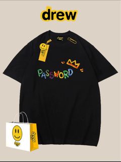 Drew House Mascot Navy T-Shirt, Men's Fashion, Tops & Sets, Tshirts ...
