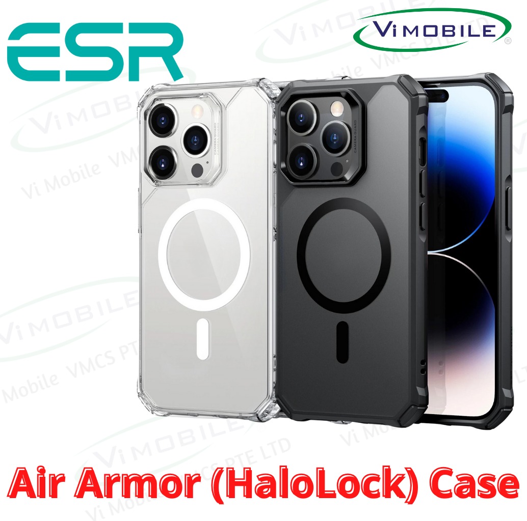 ESR AIR ARMOR CASE (HALOLOCK) CASE FOR IPHONE 15 PRO MAX / IPHONE 15 ...