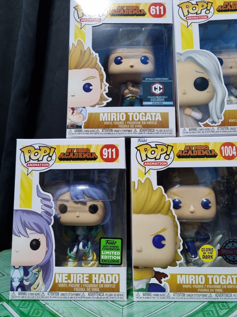 Funko Pop - Anime MHA The Big Three Set with Eri, Hobbies & Toys, Toys ...