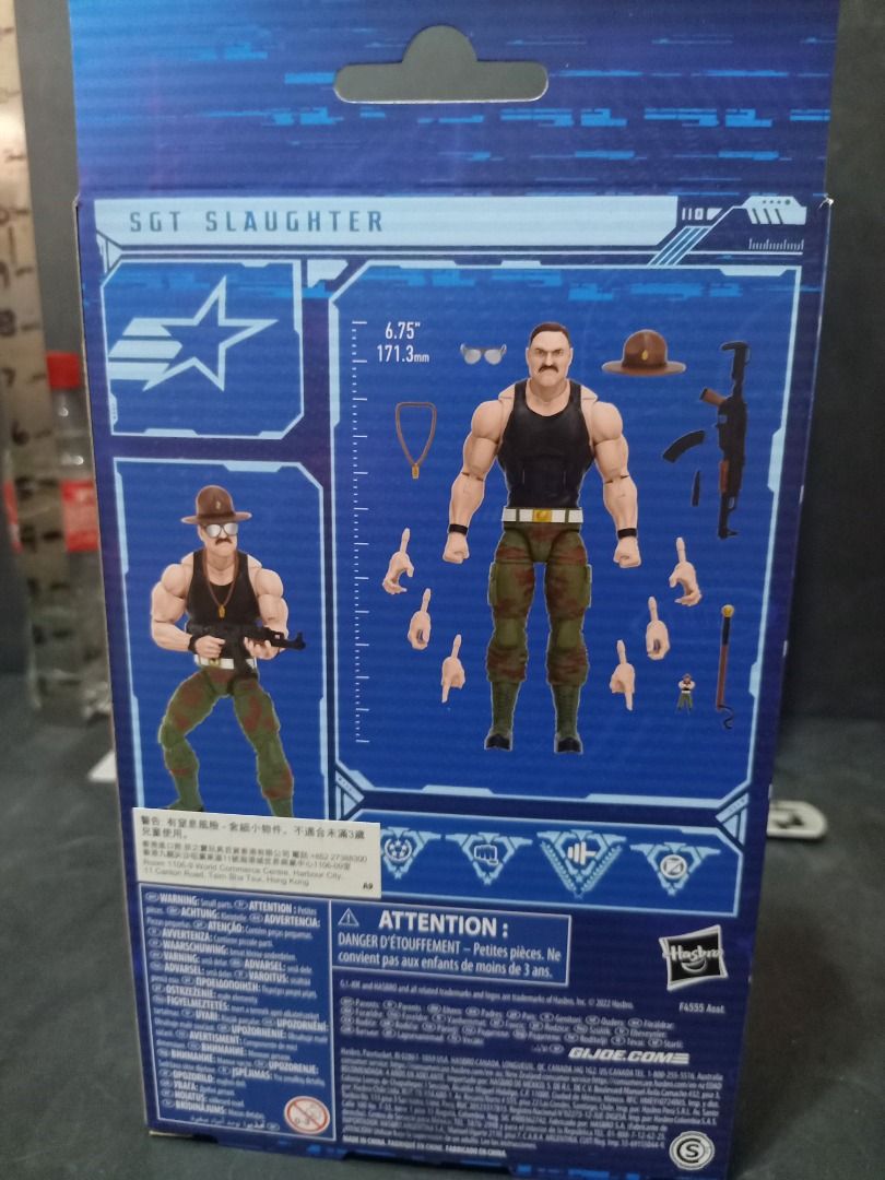 Gi joe classified sgt slaughter action figure, Hobbies & Toys, Toys ...