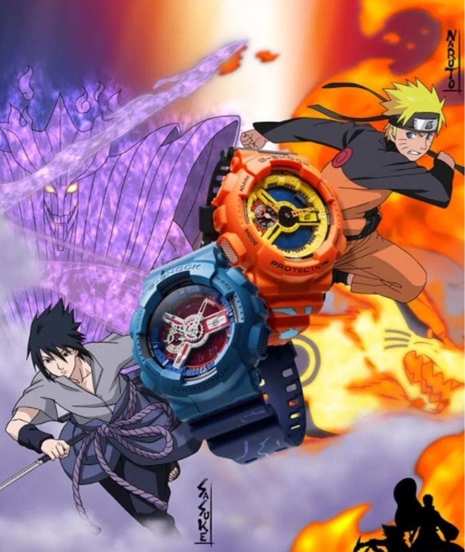 Casio G-Shock Naruto (GA-110NAR21-4PFN), Men's Fashion, Watches ...