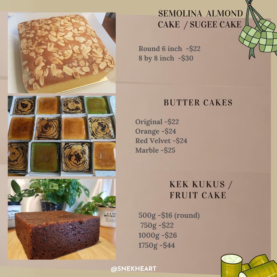 Hari Raya Aidilfitri 2024 Bakes, Food & Drinks, Homemade Bakes on Carousell