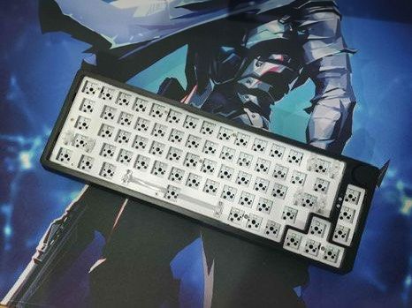 Infinity 67 with Knob Custom Mechanical Keyboard (Barebone Kit)- Tri ...