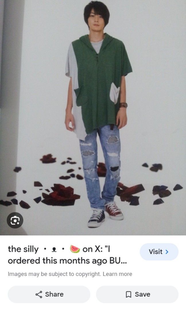 Kiryu sento hoodie green cosplay, Hobbies & Toys, Toys & Games on Carousell