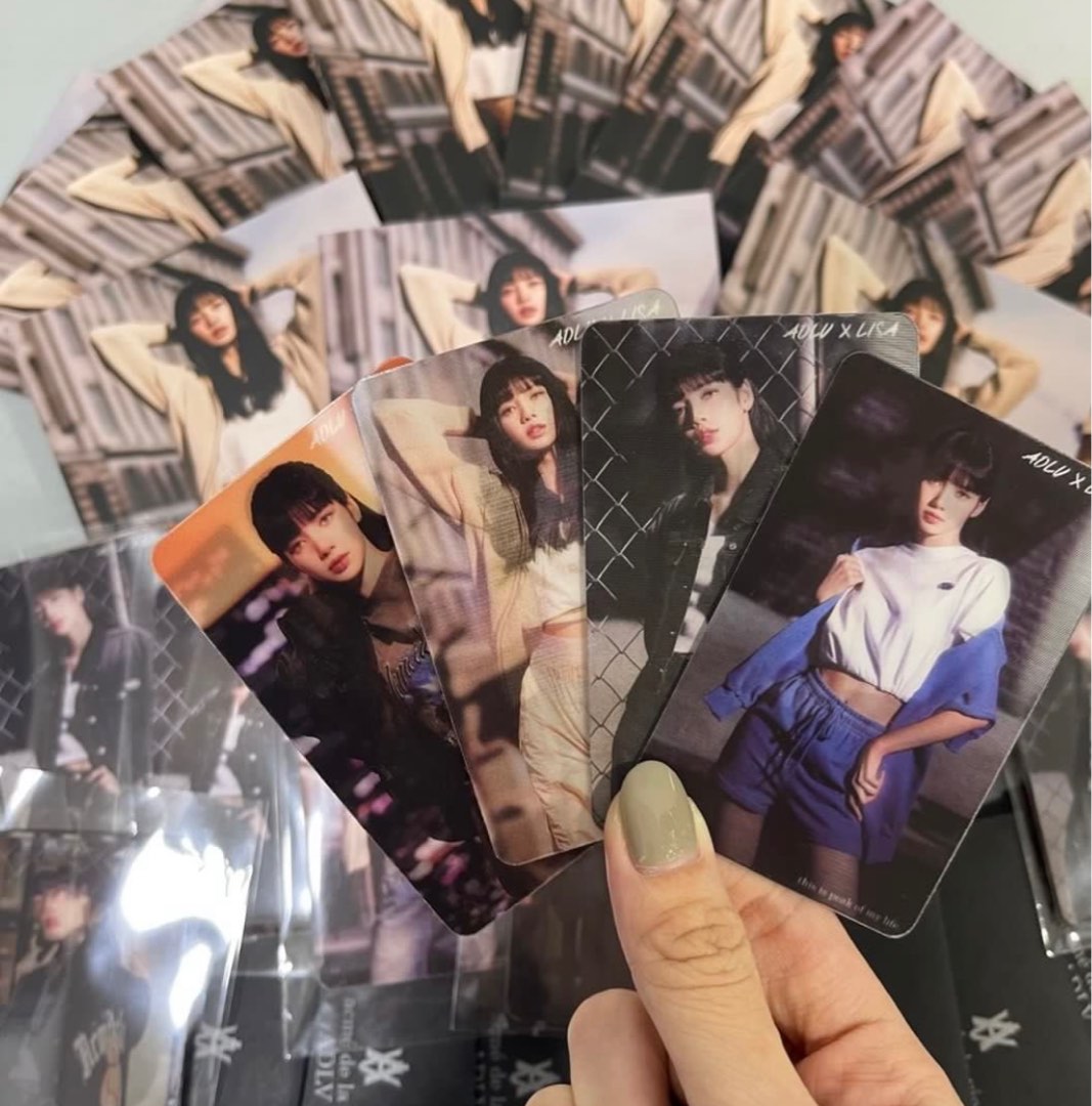 Lisa x ADLV photocard official merch, Hobbies & Toys, Memorabilia ...