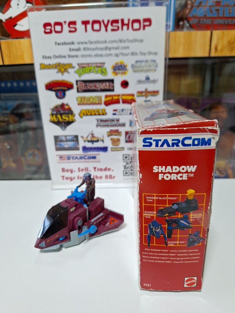 Mattel Coleco Starcom Shadow Spy with box & insert, Hobbies & Toys ...