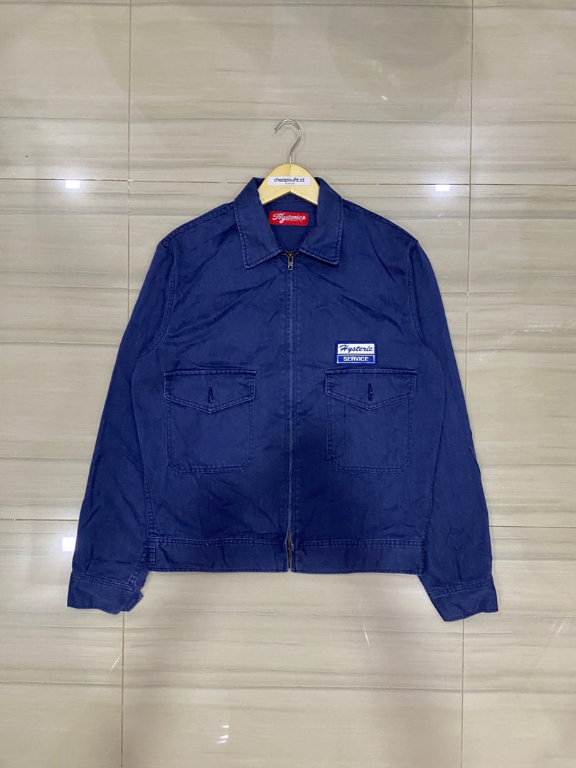 Mechanic Work Jacket Hysteric Glamour 90s “Histeryc Service” , Fesyen ...