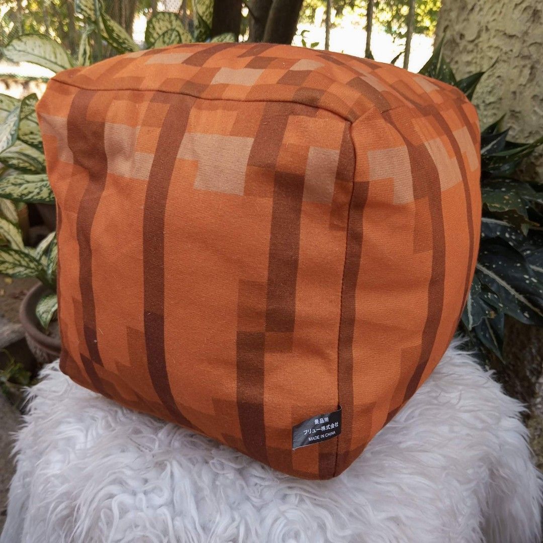 MINECRAFT Cube Big Block Plush Toy, Hobbies & Toys, Toys & Games on ...