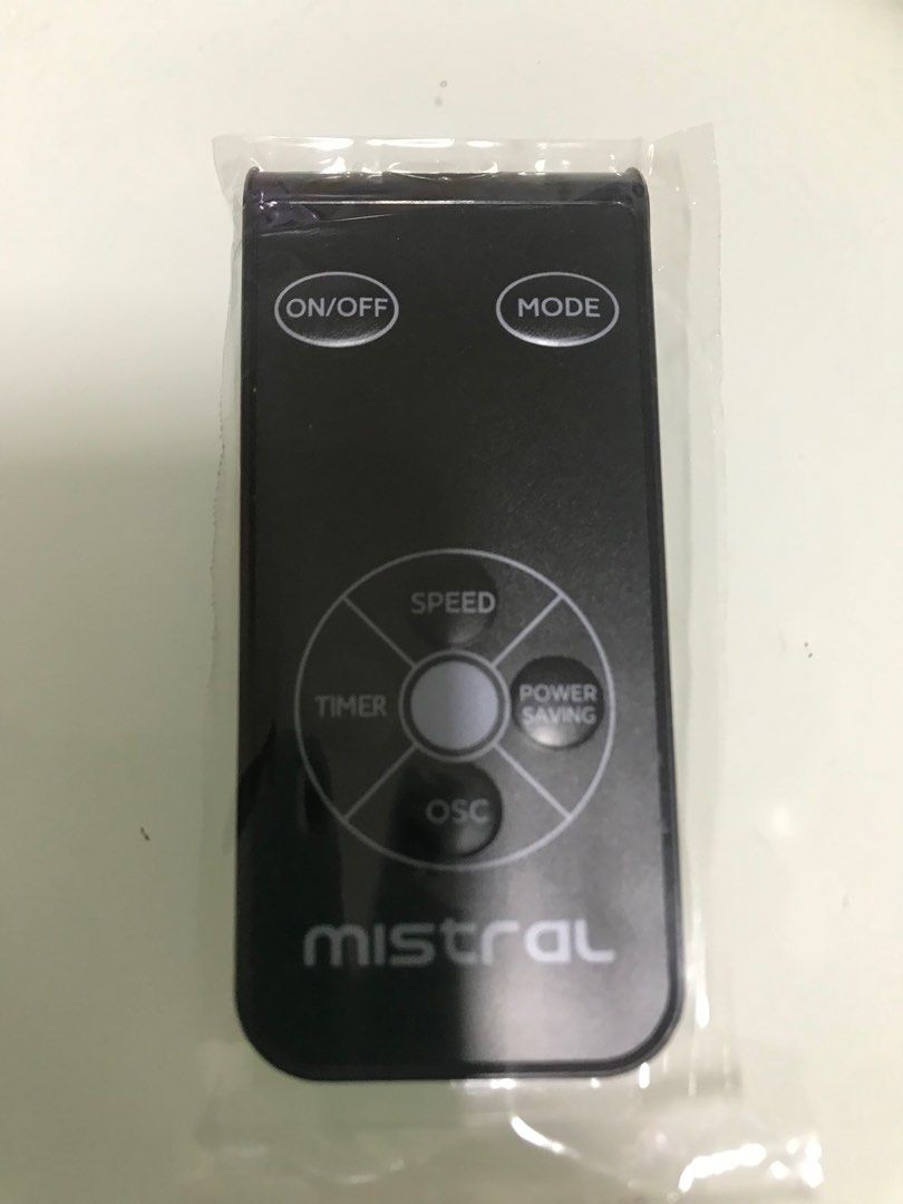 Mistral Fan Remote Control (2024) - Authentic !, TV & Home Appliances ...