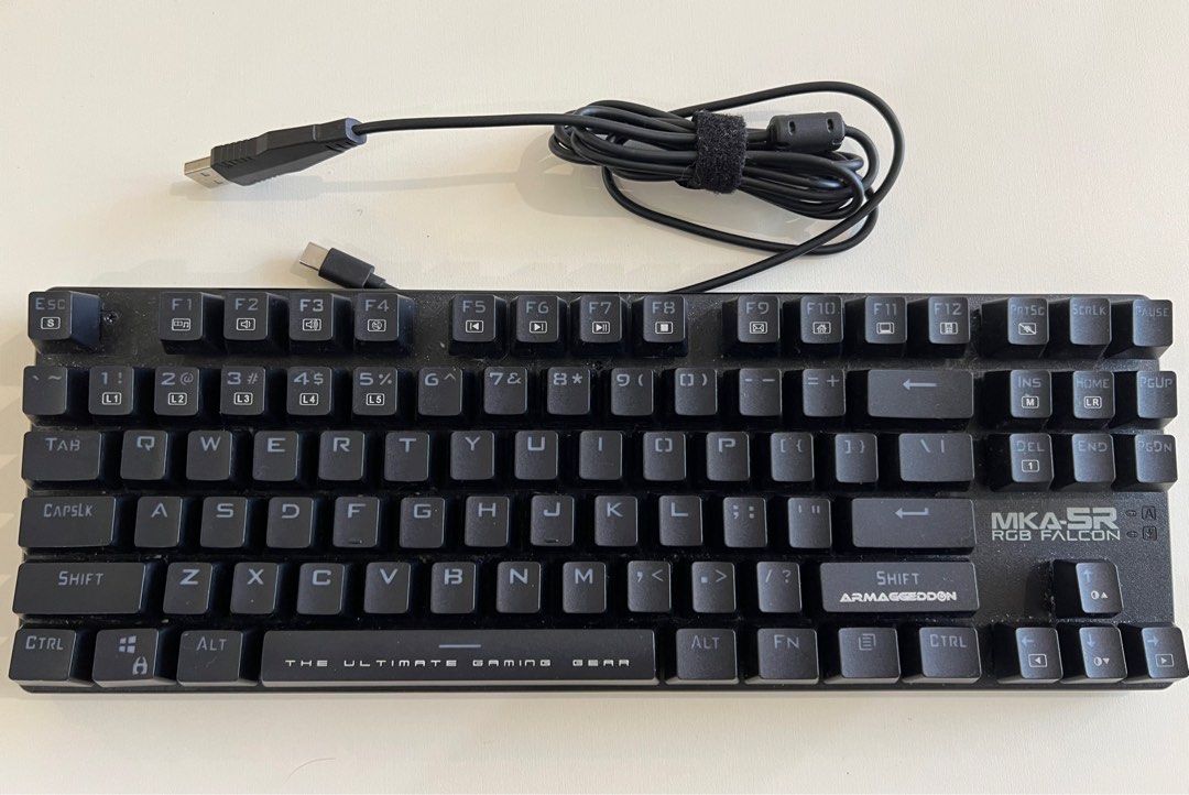 MKA-5R RGB Falcon Gaming Keyboard, Computers & Tech, Parts ...