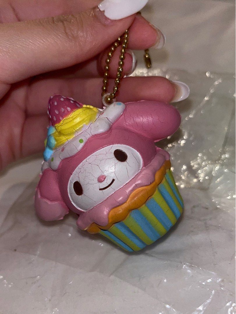 My Melody Cupcake SANRIO Squishy, Hobbies & Toys, Collectibles ...