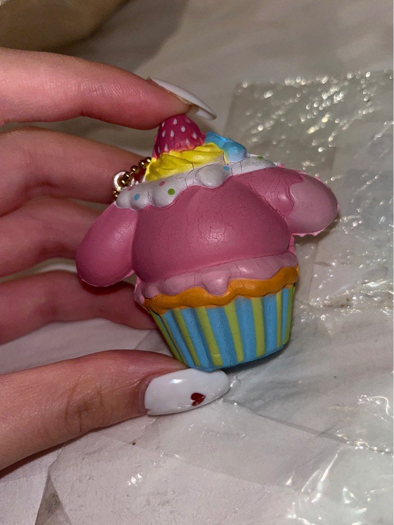 My Melody Cupcake SANRIO Squishy, Hobbies & Toys, Collectibles ...
