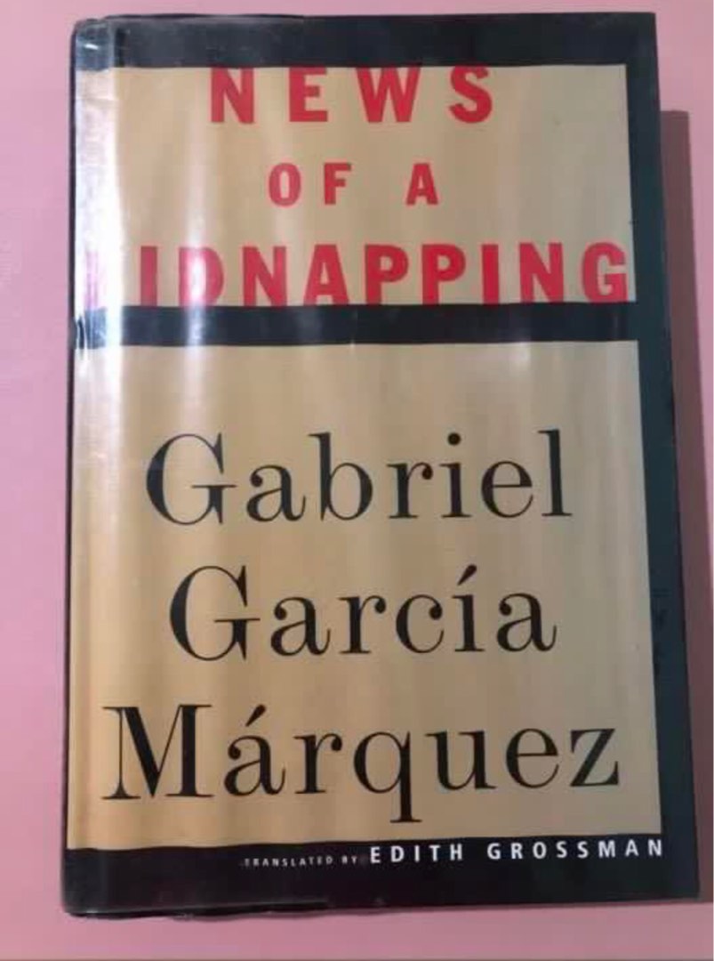 News of Kidnapping - GABRIEL GARCIA MARQUEZ, Hobbies & Toys, Books ...