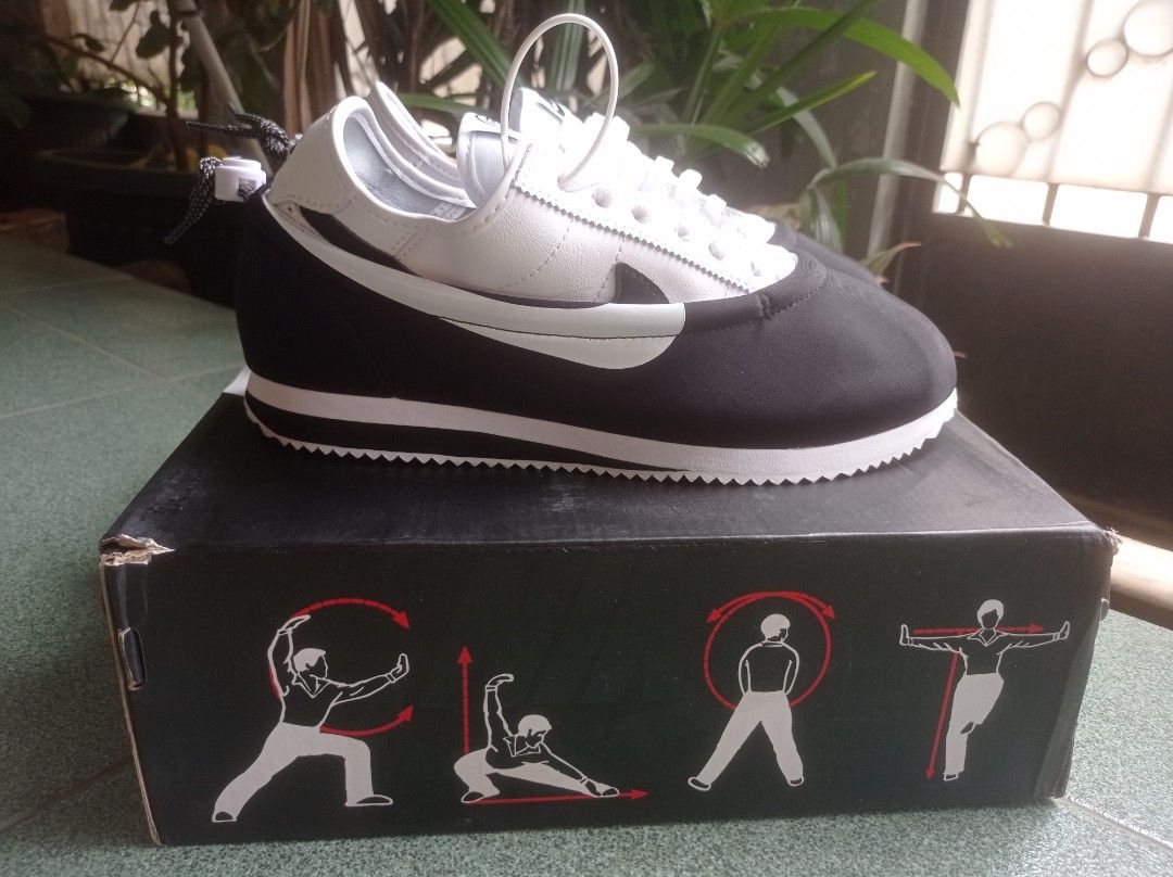 NIKE CLOT COLLAB CORTEZ YIN YANG (AUTHENTIC), Fesyen Pria, Sepatu ...