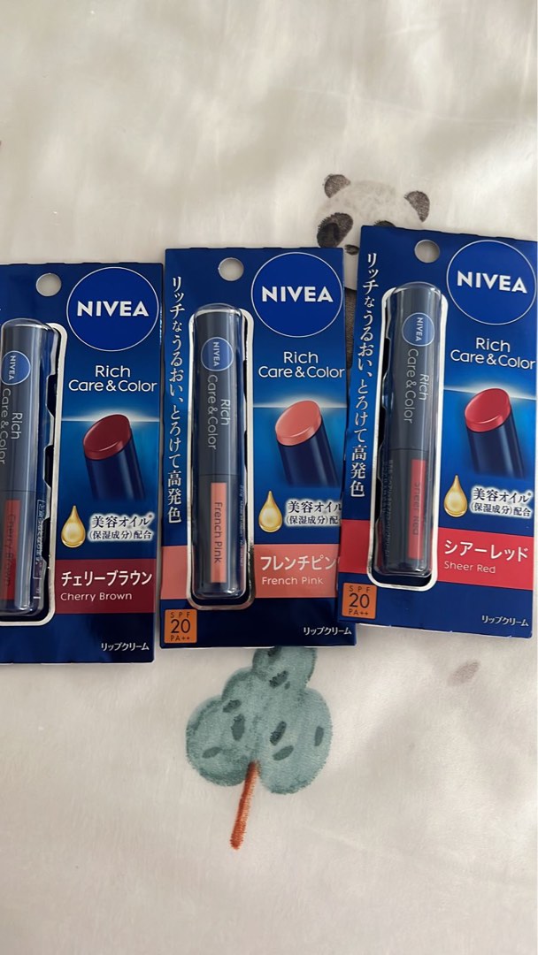 nivea rich care & colour original japan, Kesehatan & Kecantikan, Rias ...