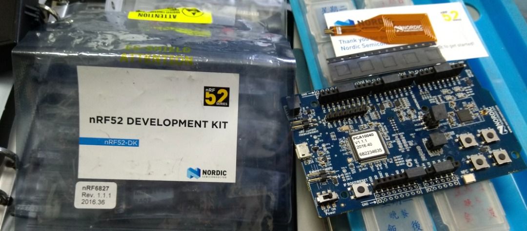 Nordic NRF52-DK nRF52832 開發板PCA10040支援Arduino Uno擴充模組 加送全新5顆nRF52832, 電腦及科技產品, 商務用科技產品在旋轉拍賣